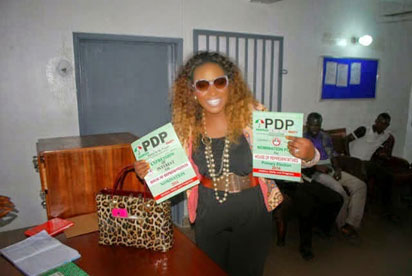 Muma Gee, Funke Adesiyan grab PDP nomination form as 9ice picks APC ...