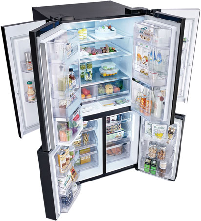 Double convenience with LG’s dual door-in-door fridge