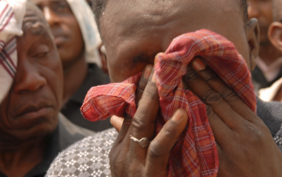 In photos: Agatu community protest at National Assembly over killings ...