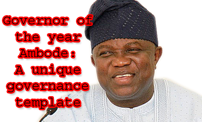 Governor of the year Ambode: A unique governance template - Vanguard News