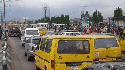 Photos: Lagos Task Force takes over Oshodi, environs - Vanguard News