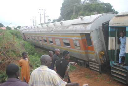 Photos: Derailed passenger-train - Vanguard News