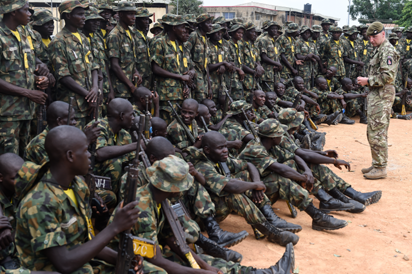 Photos: Nigerian Army recruits in training at Depot in Zaria - Vanguard News