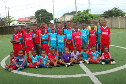 Kids paint rosy football future at Paddysco soccer fiesta - Vanguard News