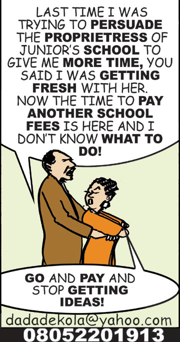 Cartoon: School fees season returns - Vanguard News