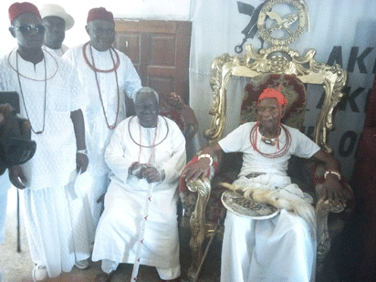 Orogun monarch confers chieftaincy title on Gov Okowa's father ...