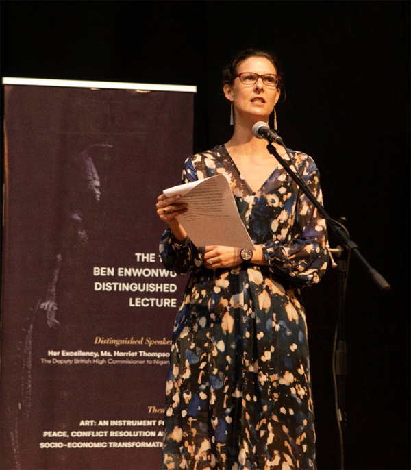 BEN ENWONWU DISTINGUISHED LECTURE 2019: Using art as tool