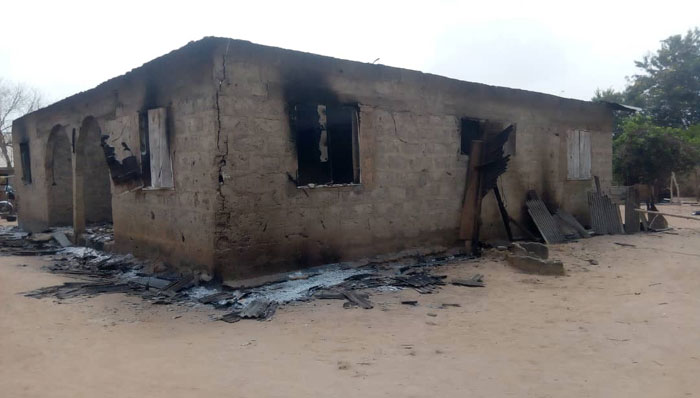 [PHOTOS] Attack on Seriki Fulani's house in Ogun - Vanguard News