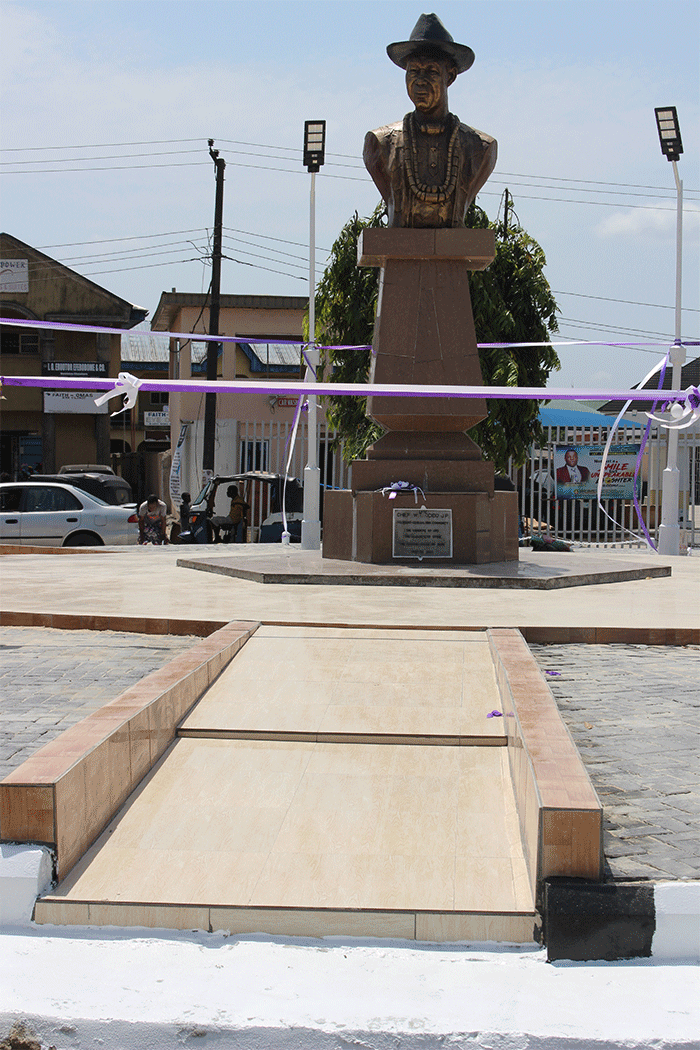 20th Anniversary: Family dedicates roundabout to late W T Odibo