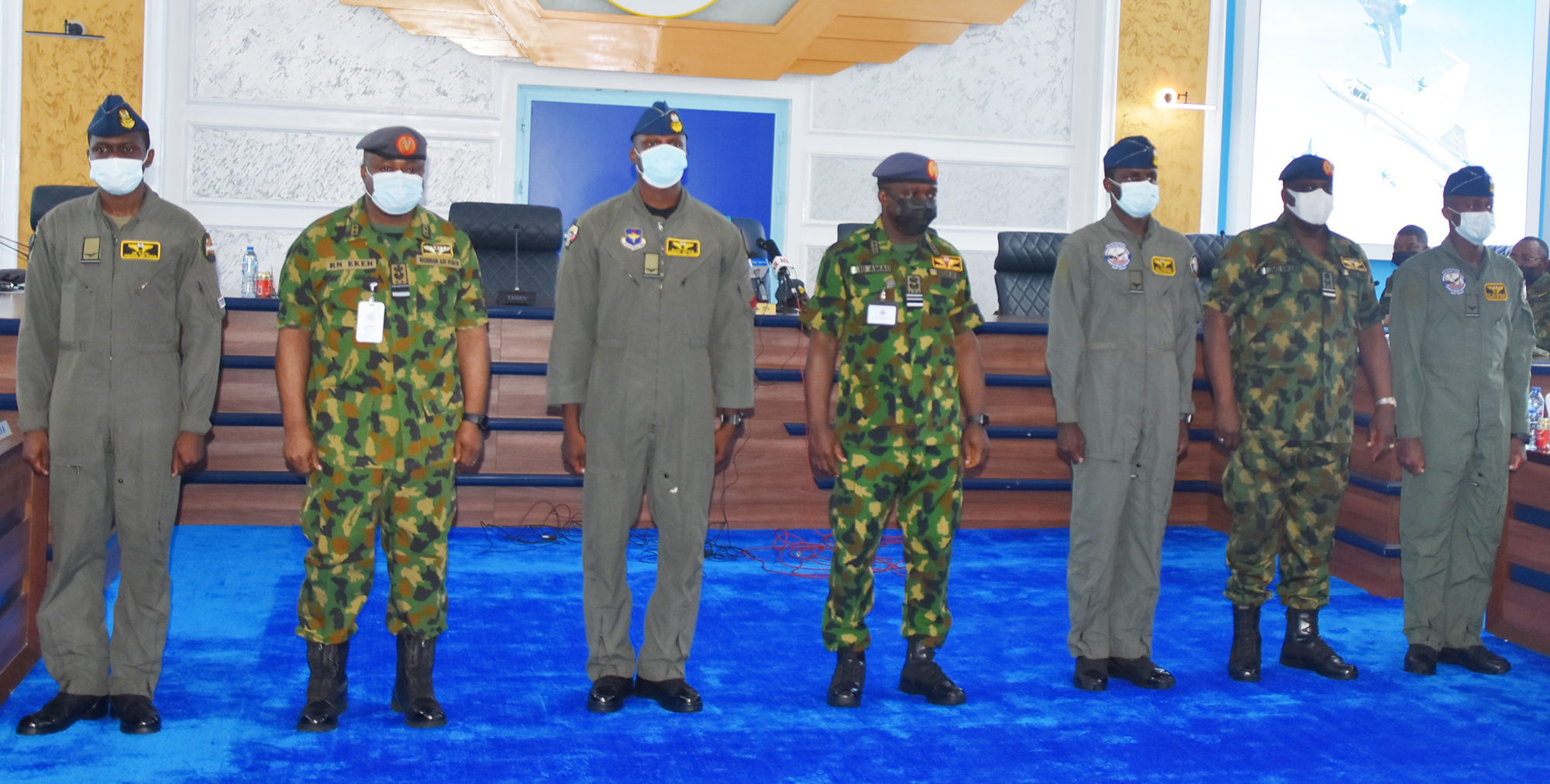 PHOTO: Nigerian Air Force wings pilots in Abuja